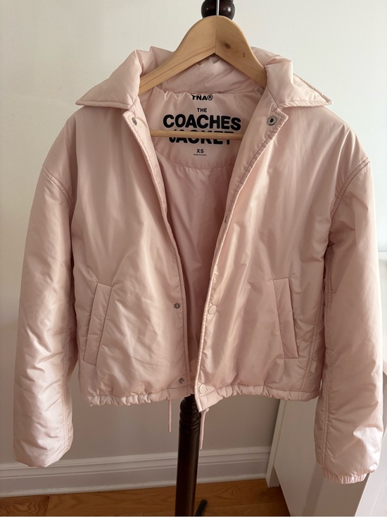 TNA | Jackets & Coats | Tna Quilted Bomber Jacket In Light Blush | Poshmark